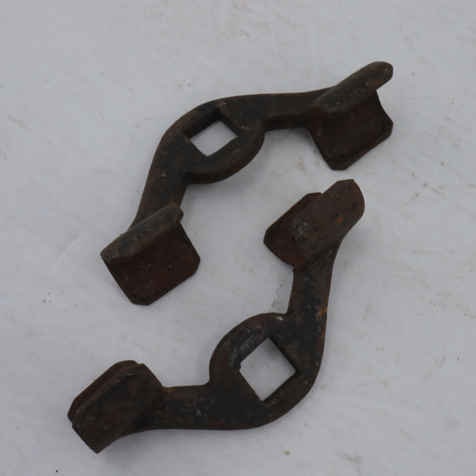 Pair of Early 1900'S Car Carriage Top Saddle Prop for Folding Top Rest ...