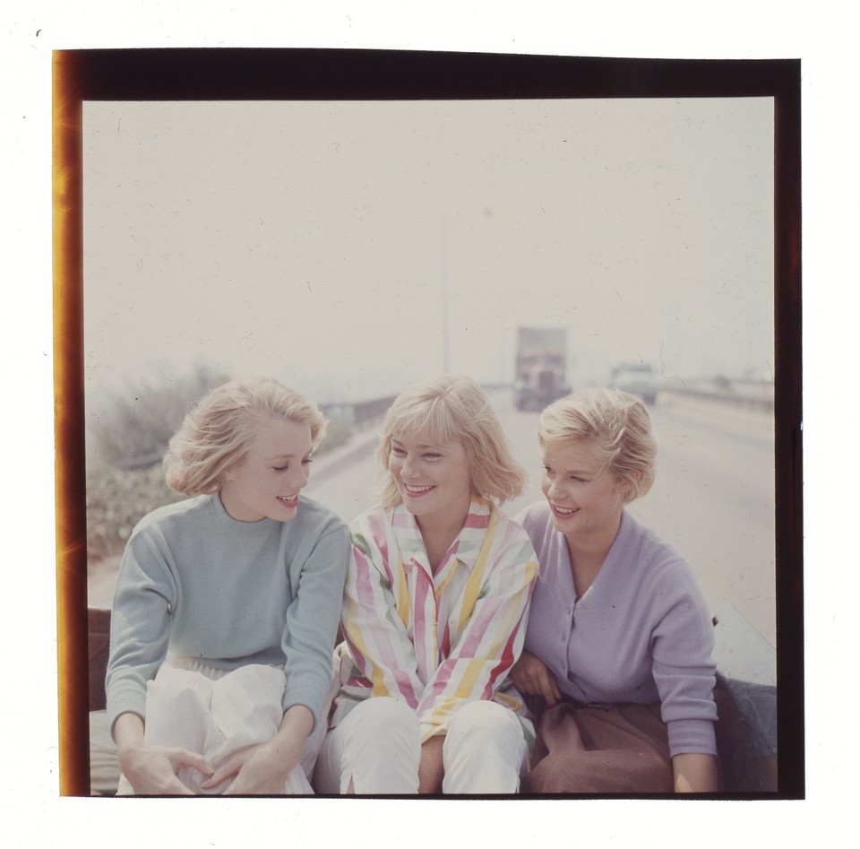 CGE3-814 INGER STEVENS MAY BRITT INGRID GOUDE 1958 ORIGINAL 2-1/4 ...