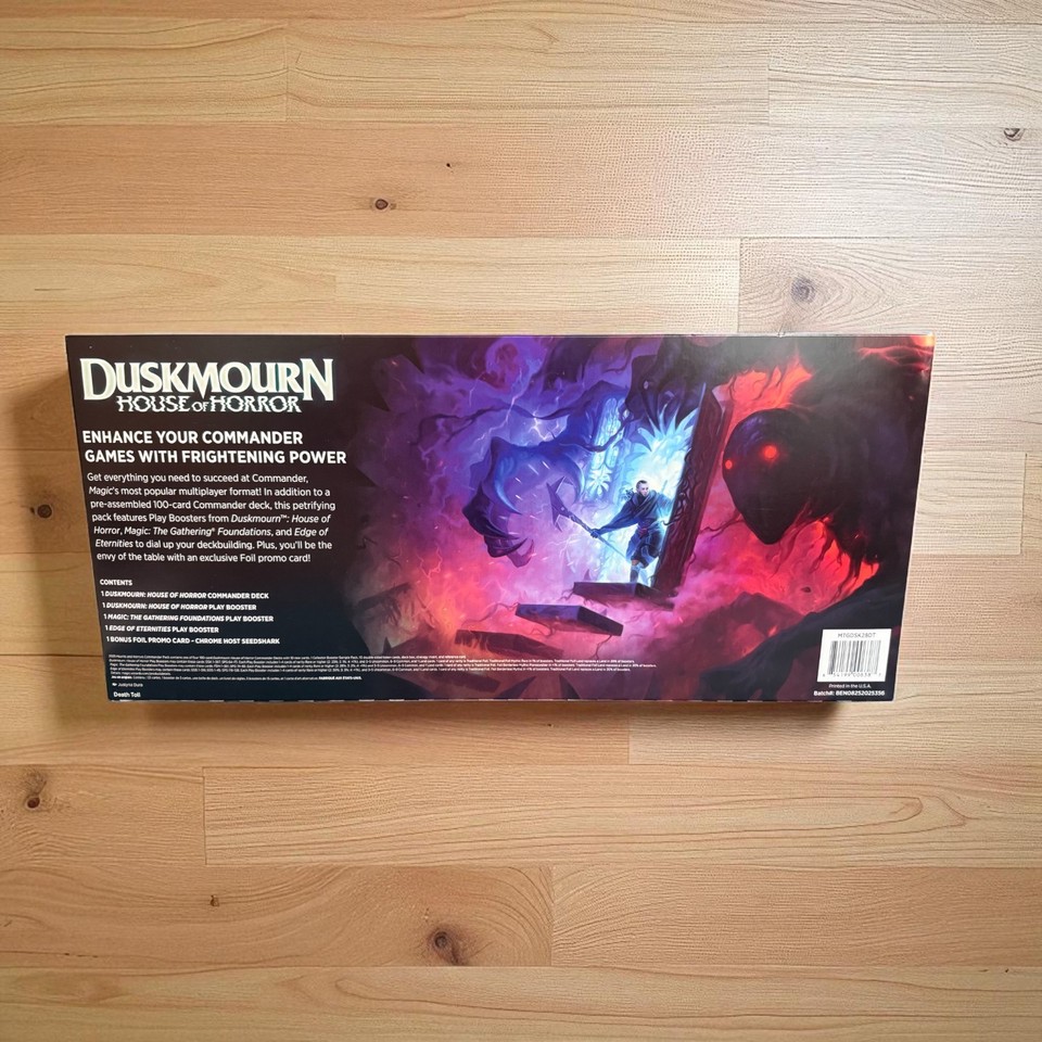 Magic The Gathering MTG Duskmourn Haunts & Horrors Commander Pack NEW ...