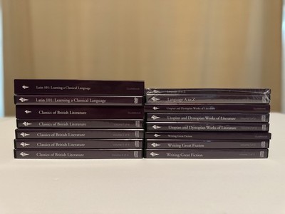 The Great Courses: Literature and Language LOT of 5 Topics (CDs & DVDs ...