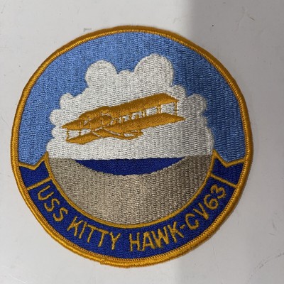 USN US Navy USS Kitty Hawk CV-63 Patch 5” | eBay