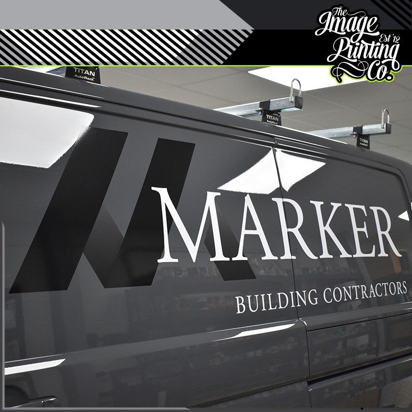 Custom Sign Writing Decal Kit - Medium Vans - Personalised Logos ...
