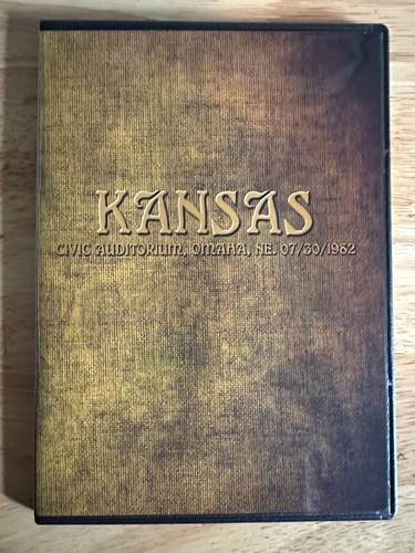 Kansas - Live in Omaha 1982 DVD Ronnie Platt Rich Williams | eBay