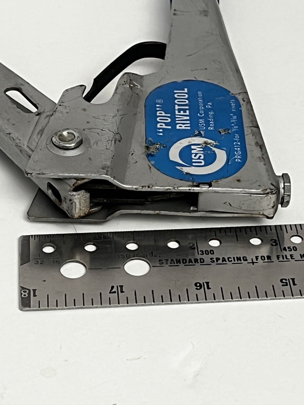 Riveter Rivetool Vintage Pop Brand for 1/8" 5/32" 3/16" Rivets | eBay