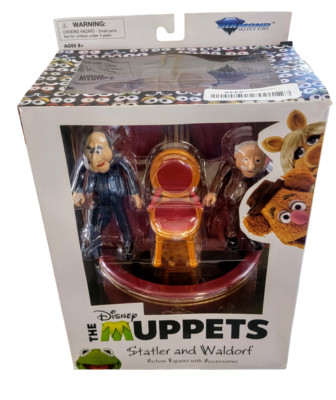 Diamond Select Toys Disney The Muppets STATLER and WALDORF Action ...