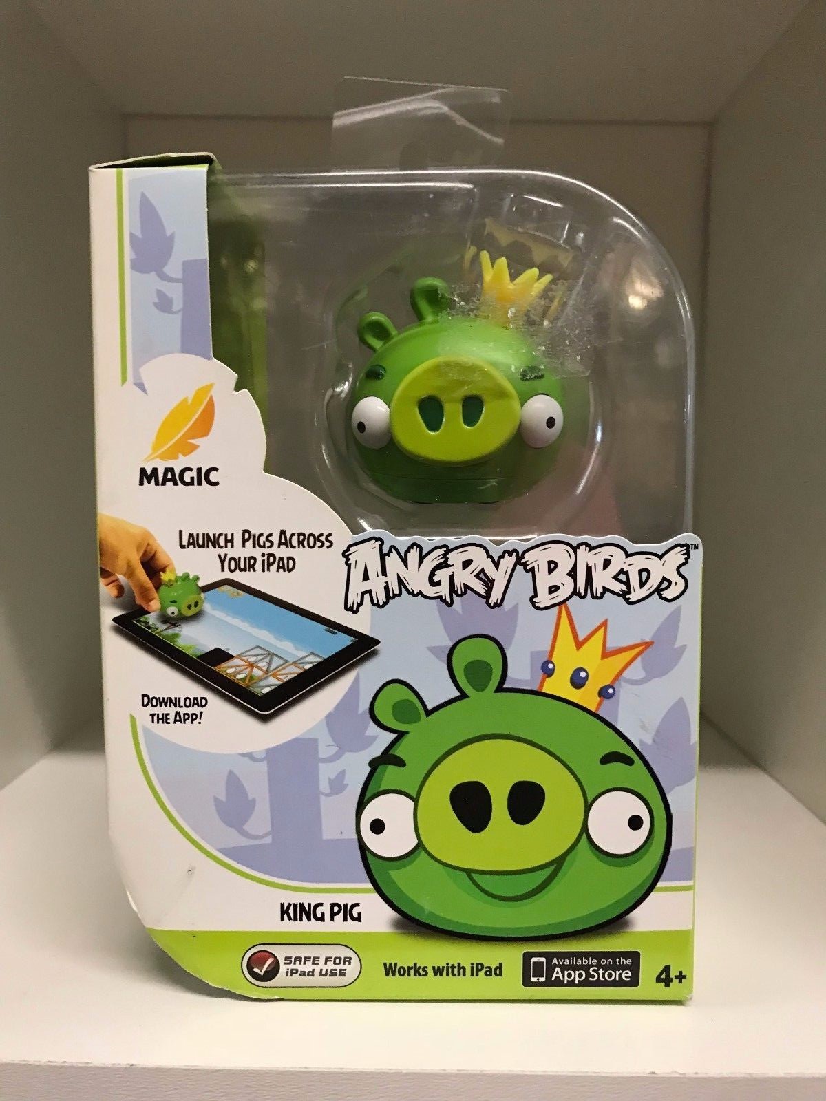 APPTIVITY Angry Birds King Pig Magic Action Figure for i Pad | eBay