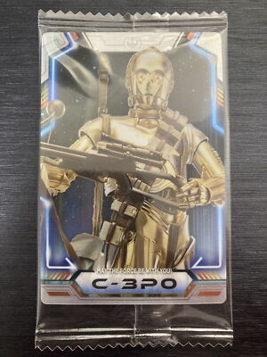 No.09 C3PO Star Wars wafer card Bandai Sealed | eBay