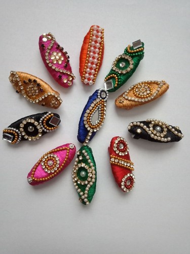 Silk Thread Handmade Saree Pins ( Pack of 5 ) | eBay