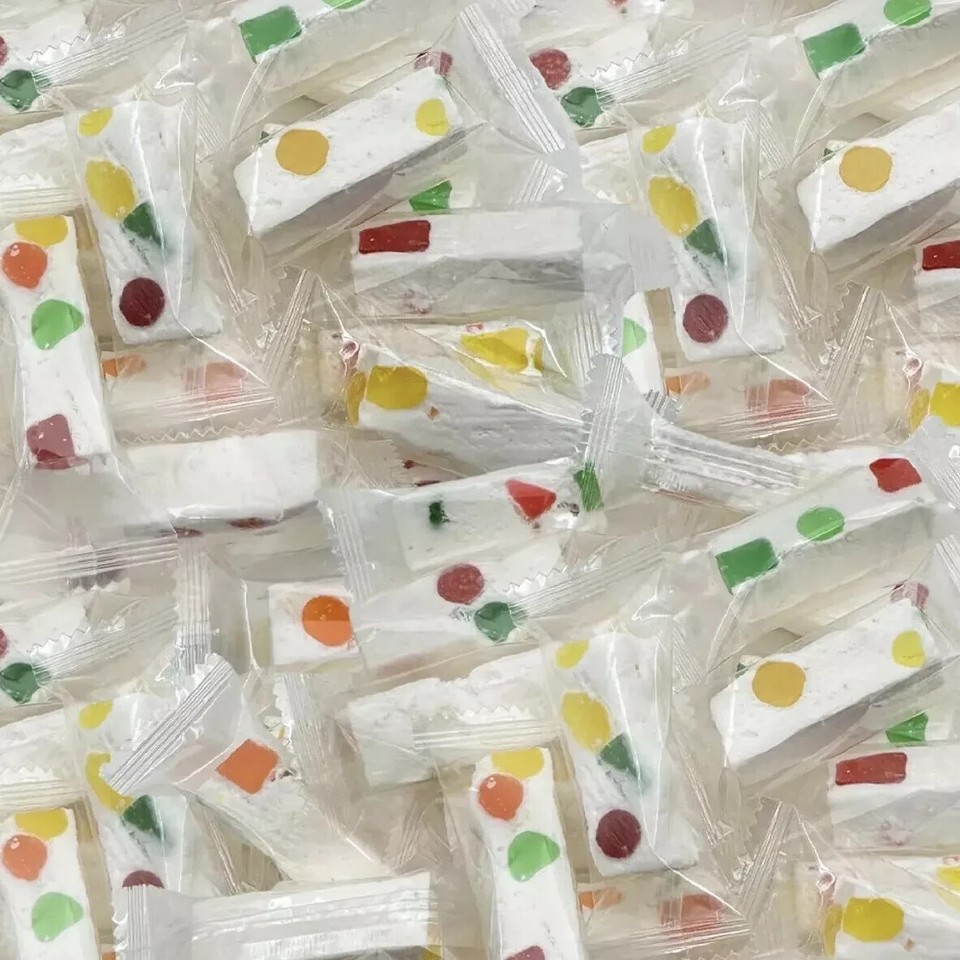 PA Candy 2 lb Jelly Bean JUBE NOUGATS Wrapped Candy JuJube Jubies Bulk ...