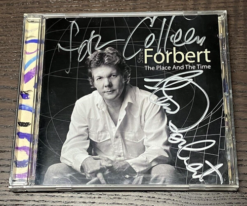 The Place and The Time by Steve Forbert (CD, 2009) Autographed Inlay ...