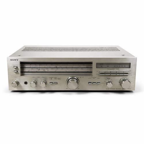 Sony STR-333L Silver FM-AM Receiver Amplifier Working READ DESC FREE P ...