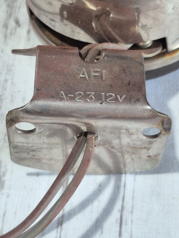 AFI Nikko Model Horn A-23 Chrome 12V Marine Boat Horn Mini Compact | eBay