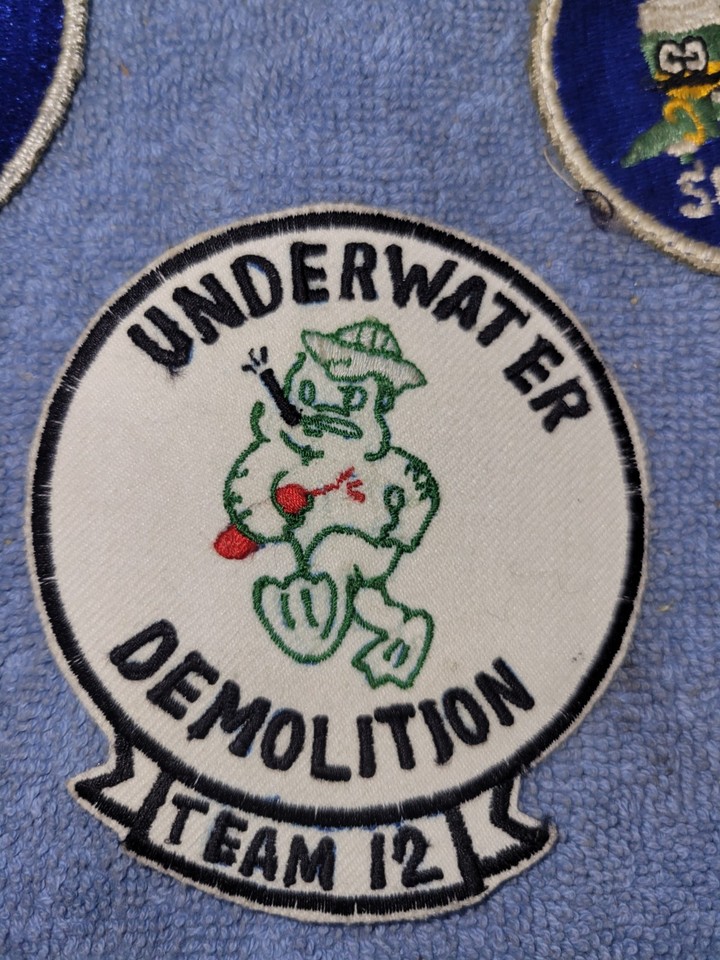 Vintage Seabees CB US Navy patchs and Demolition Patch. | eBay