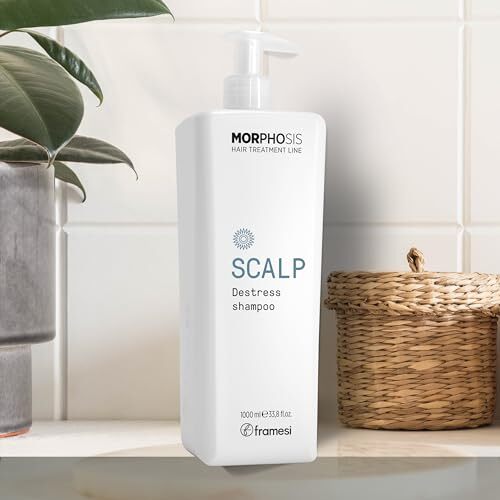 FRAMESI Morphosis Scalp Destress Shampoo 33.8 fl oz Soothing Shampoo ...