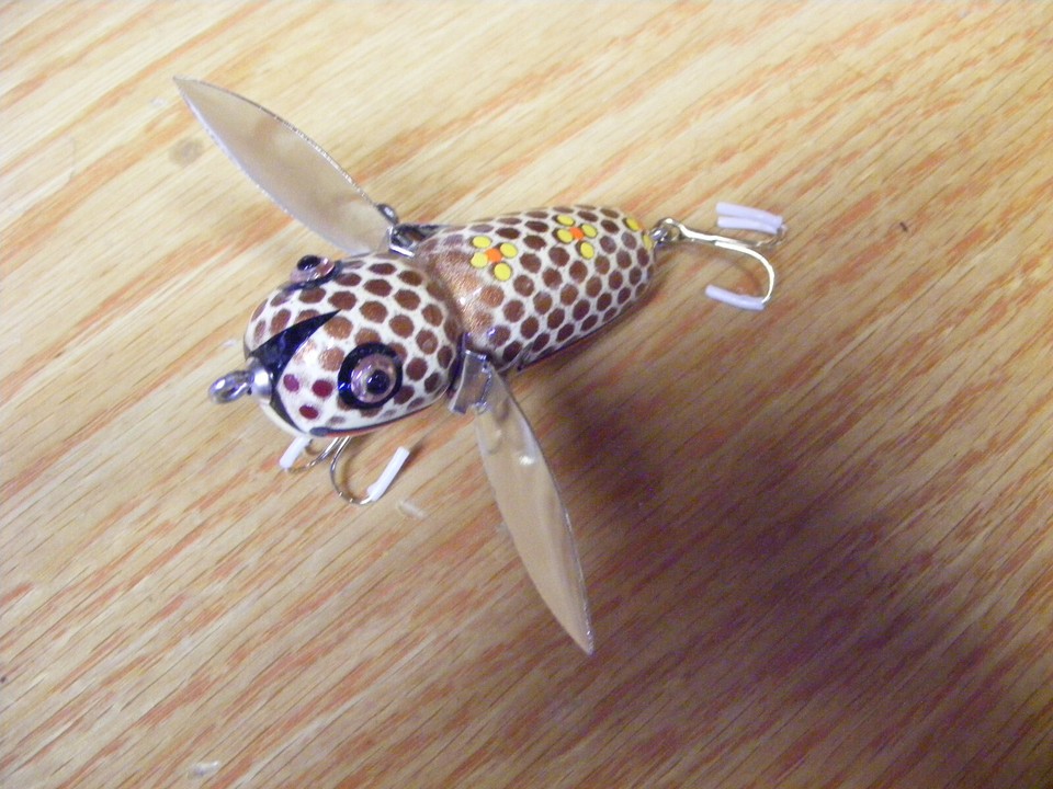 Beautiful Contemporary C Hines Heddon Style Crazy Crawler in Copper ...