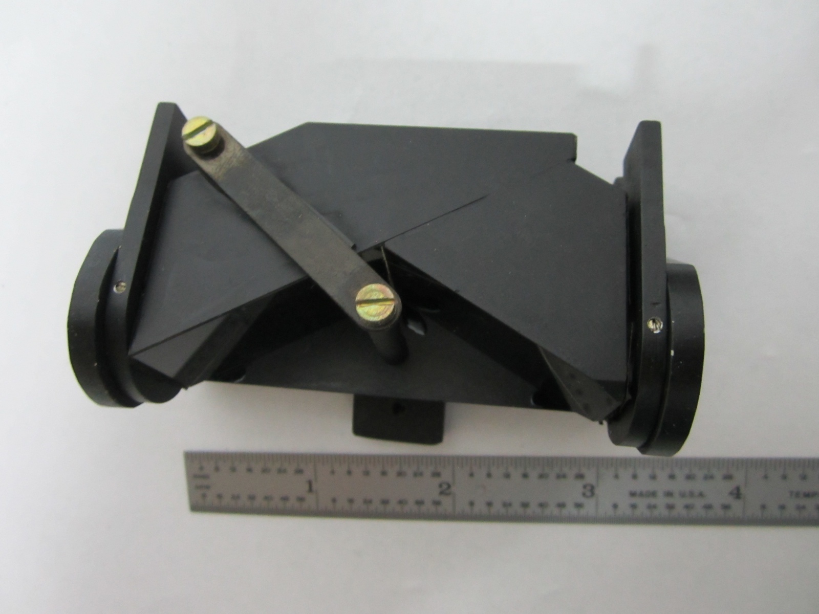 OPTICAL IMAGE ROTATOR PRISMS ASSEMBLY LASER ENGLAND UK OPTICS BIN#Q4-59 ...