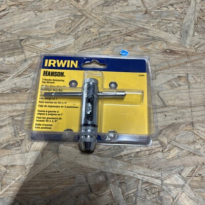 Irwin 21201 T-Handle Ratchet Tap Wrench for No.0 | eBay