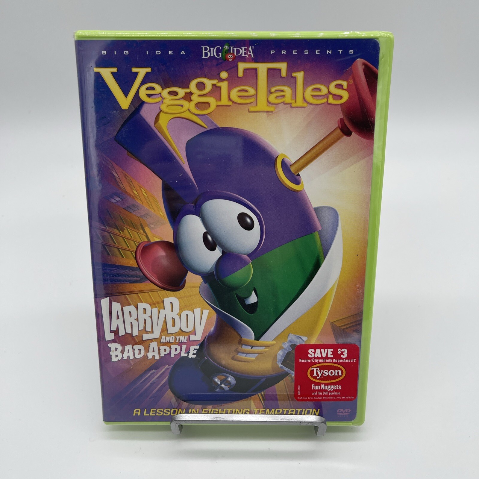 BRAND NEW - SEALED - Veggietales - Larryboy &The Bad Apple - DVD ...