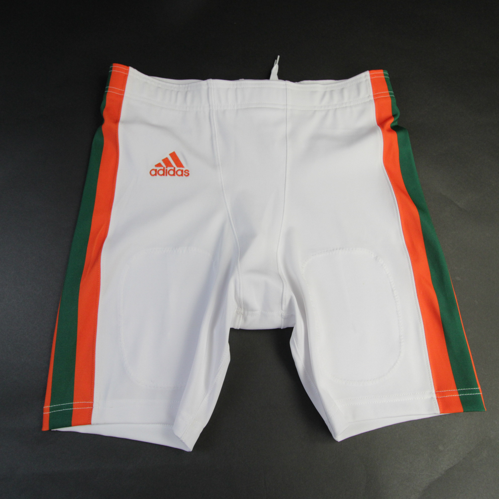 Miami Hurricanes adidas Game Shorts Men's White/Orange New | eBay