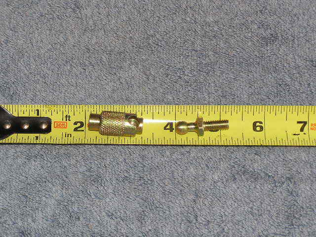 All Steel Rat Rod Quick disconnect Linkage kit M8 Ball Stud & Socket ...