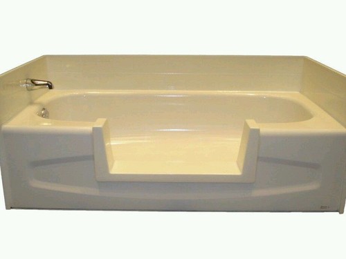 Walk-In Bath Tub Shower Quick Step-Through Insert DIY Handicap Disabled ...