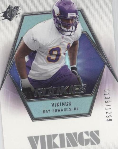 2006 SPx - Rookies Ray Edwards #141 /1299 (RC) for sale online | eBay