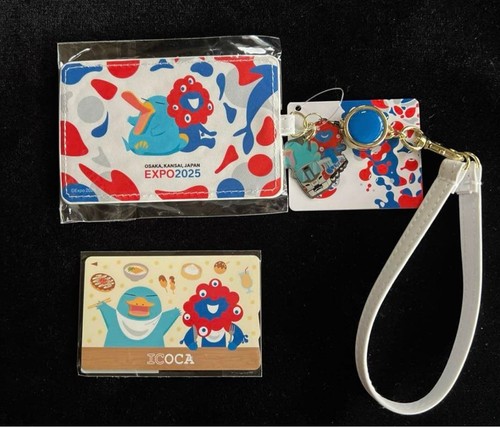 [Sold out] Expo venue limited ⭐︎ICOCA Myakumyaku Ico-chan pass case set ...
