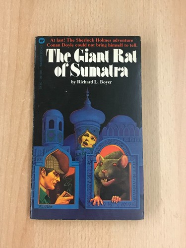 1976 Warner Books - The Giant Rat of Sumatra by Richard L. Boyer ...