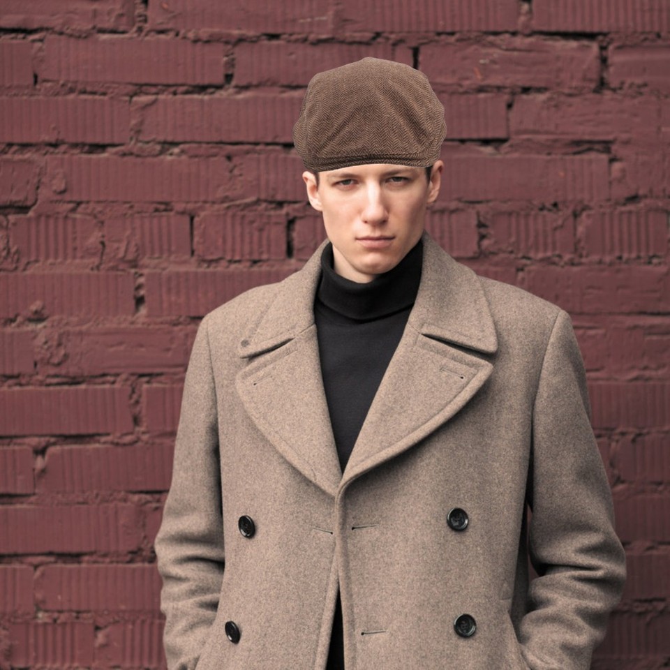Men Beret Hat Adjustable Beret Cap Vintage Beret Outdoor Beret Hat ...