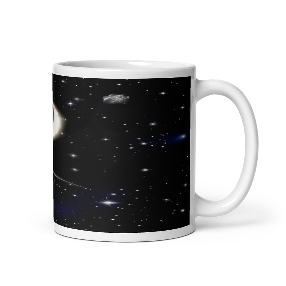 Starry Night Sky Ceramic Mug - Celestial Constellations 11oz | eBay