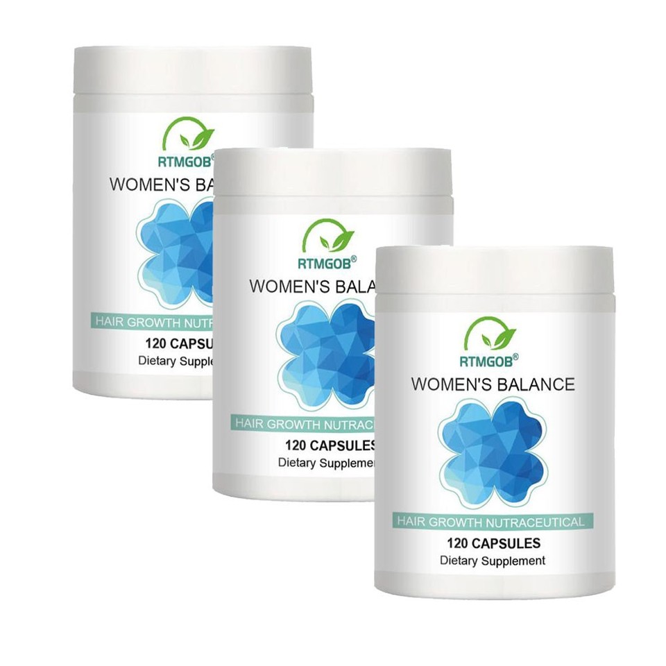 1-3pcs Women's Balance Hair Growth Supplements, Ages 45 and Up, 120 ...