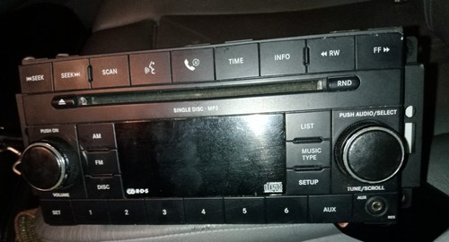 2007-2014 Chrysler Dodge Jeep AM FM Radio CD Player Aux RES OEM ...