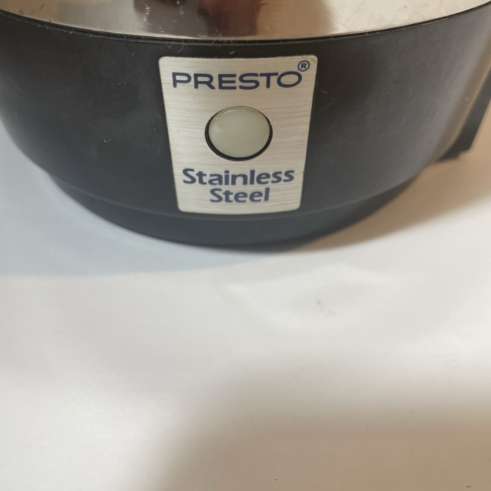 Presto Pride 12 Cup Stainless Steel Coffee Maker Model 02811 05 Vintage ...