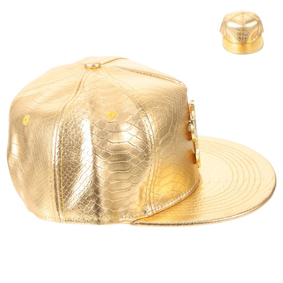 Rapper Hat Decorative Baseball Caps Breathable Cool Hats Flat Brim ...