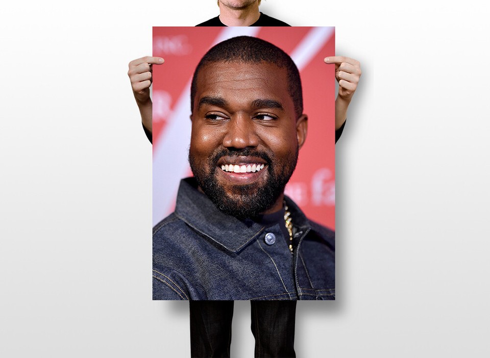 Kanye West Rap Signer Fashion Designer Art Decor Print - POSTER 20x30 ...