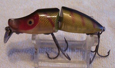 A081524 HEDDON JOINTED RIVER RUNT SPOOK SINKER LURE 3" SCALE | eBay