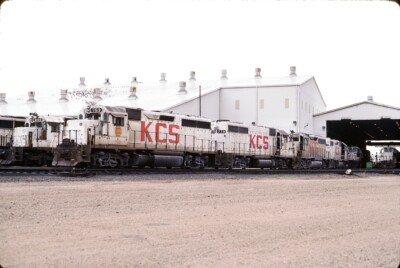 Kansas City Southern (KCS) - GP40 - #753 - Original 35mm Slide | eBay
