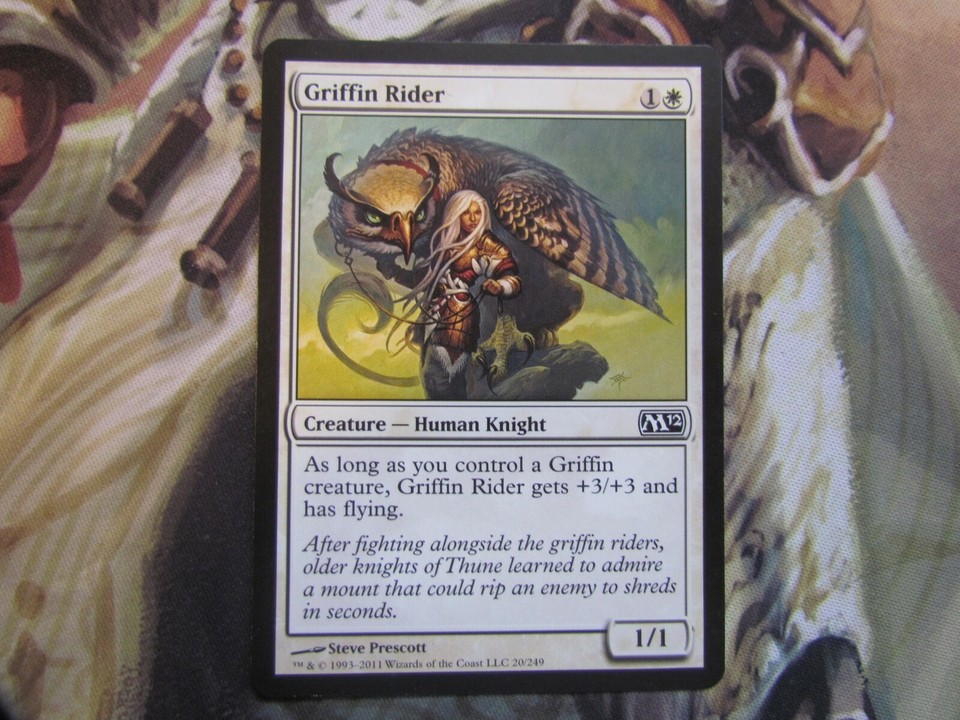 Griffin Rider x4 4x, M12 White MTG | eBay