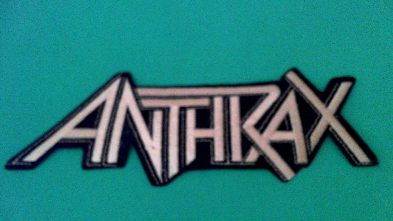 Large Vintage Anthrax Patch! Thrash Metal Big 4 Metallica Megadeth Slayer | eBay