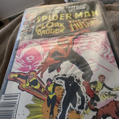 MARVEL TEAM-UP ANNUAL #6 SPIDER-MAN CLOAK & DAGGER NEW MUTANTS 1983 | eBay
