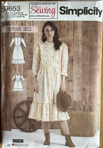 Simplicity sewing pattern S9653 Misses 6-24 and Child Sizes 3 - 8 New ...