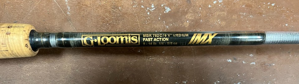 G Loomis IMX 782C MBR 6'6" Medium Power, Fast Action Casting Rod | eBay