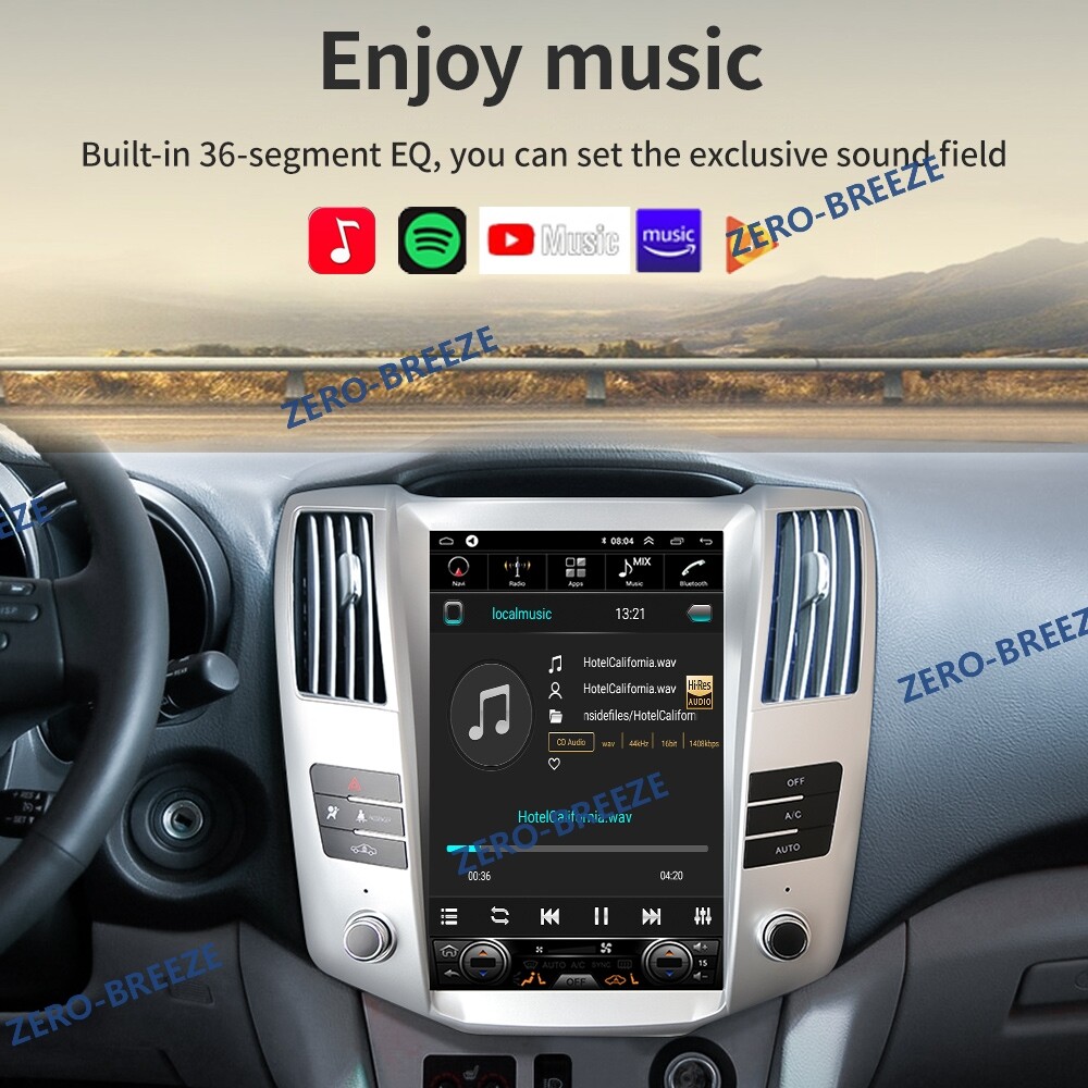 For Lexus RX300 RX330 RX350 Car GPS Navigation Headunit Radio Stereo 4 ...