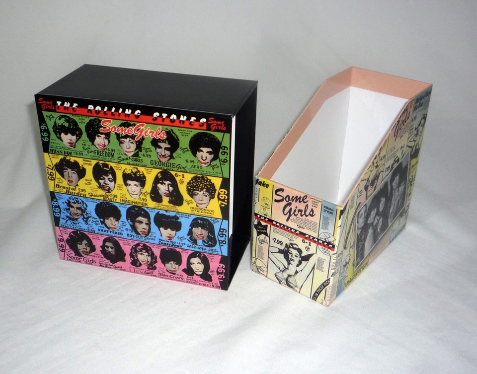 Rolling stones-Some Girls empty promo box for Japan mini lp,Jewel case ...