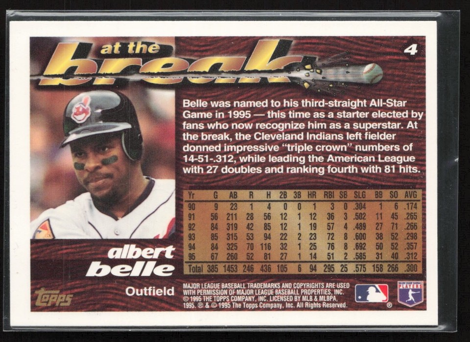 1995 Topps Traded & Rookies #3 Barry Bonds ATB Card | eBay