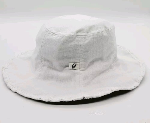 Nine West White Bucket Hat Sun Beach Summer Fun Hat Style NW5100576 | eBay