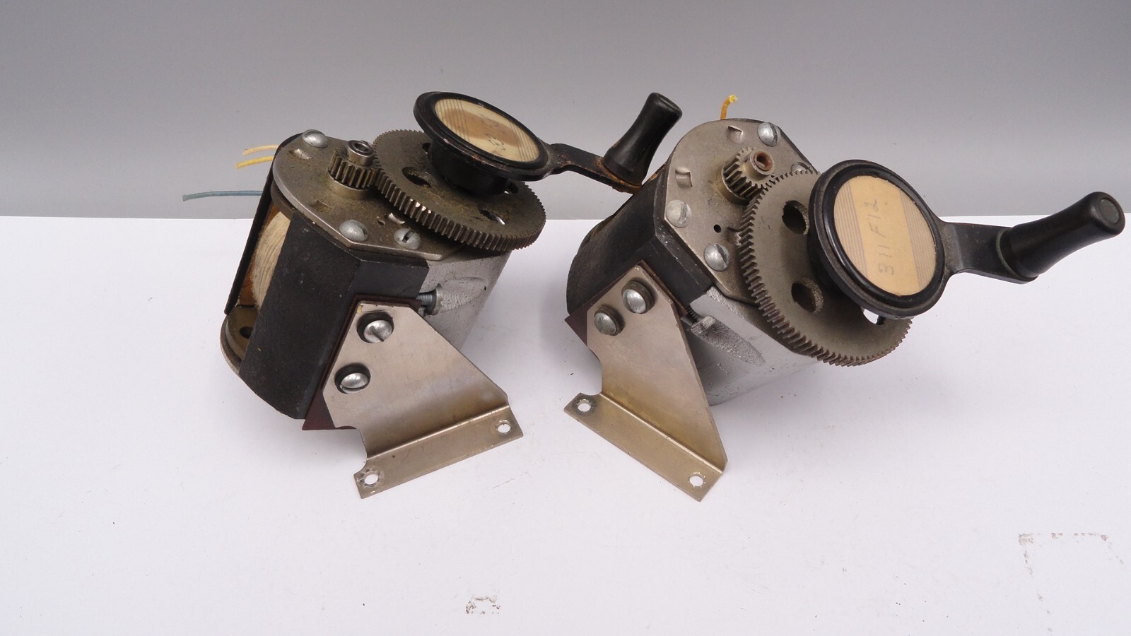 Lot Of 2 Vintage Hand Crank Telephone Magnetos / Generators - 100V ...