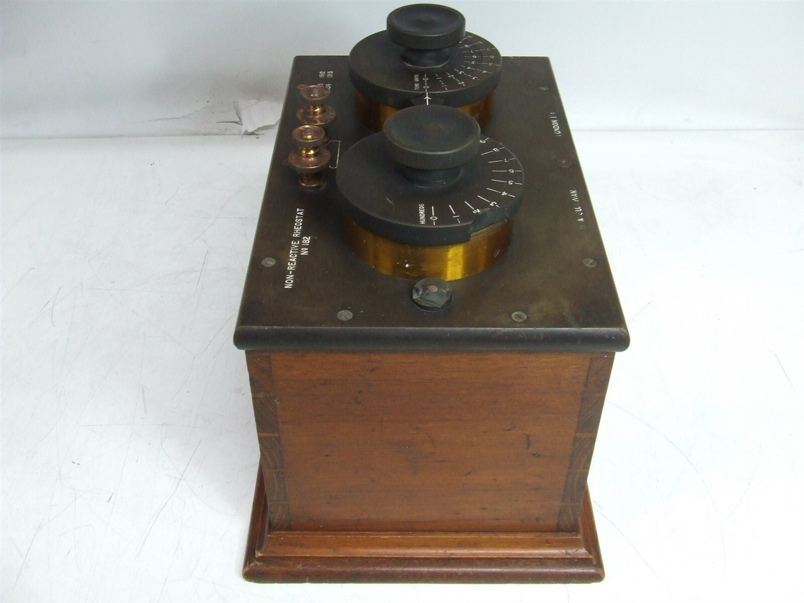 Vintage H W Sullivan Non Reactive Rheostat No.182 Patents No. 22375 ...