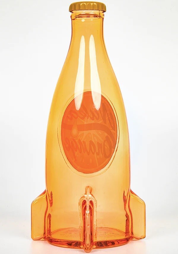 Fallout Nuka Cola Orange Glass Rocket Bottle & 10 Caps IN STOCK NEW | eBay
