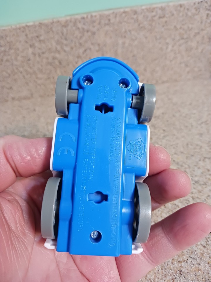 Paw Patrol Mission Paw Robodog Car Vehicle & Sitting Figure Robo Dog ...